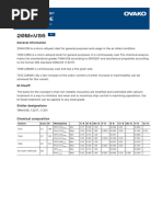 S355JR Steel Data Sheet | PDF | Strength Of Materials | Materials Science