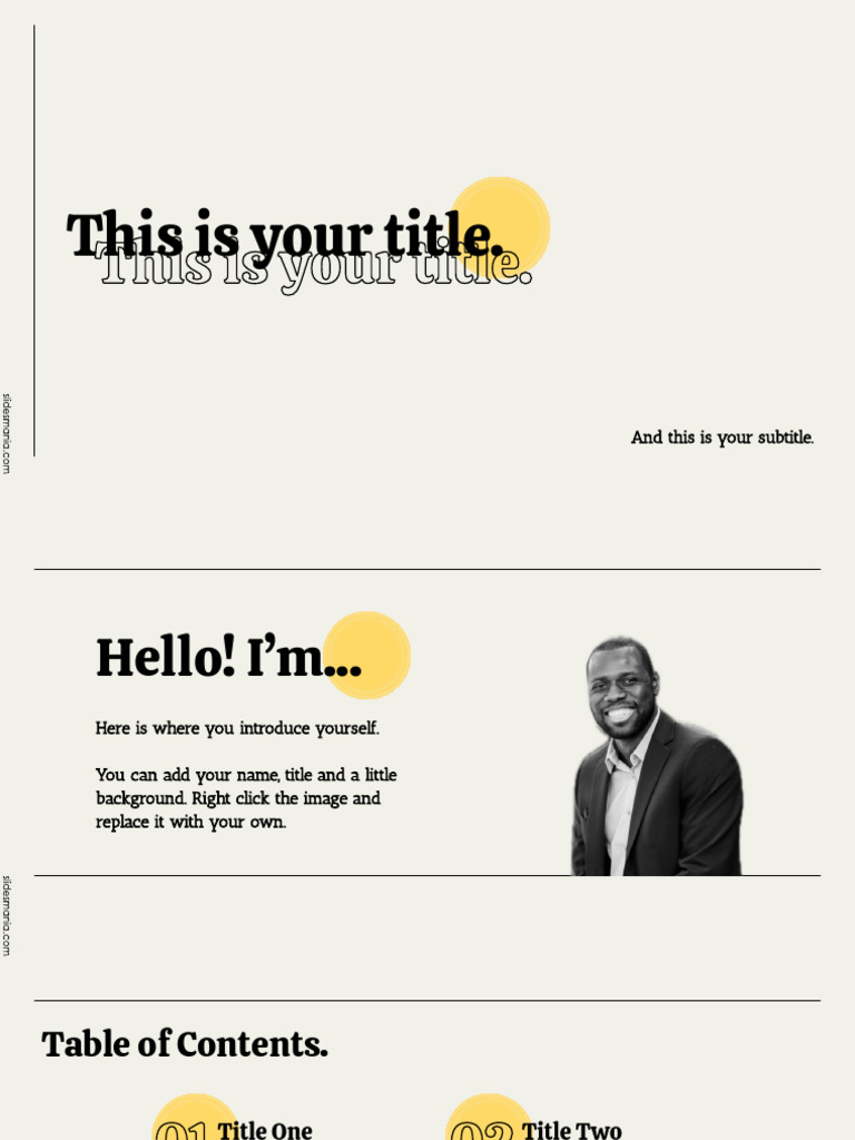 Simple Professional SlidesMania | PDF