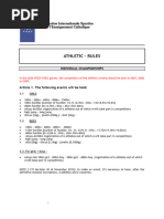 FIS Alpine Points Rules 2024/2025 | PDF | Racing | Individual Sports