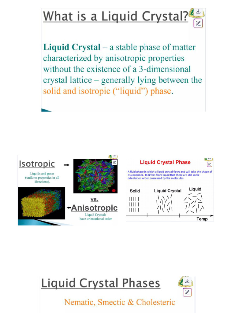 Liquid Crystal | PDF