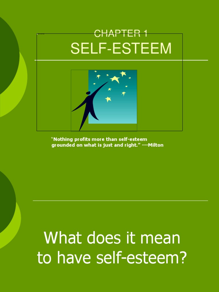 Understanding Self-Esteem Essentials | PDF | Self-Improvement