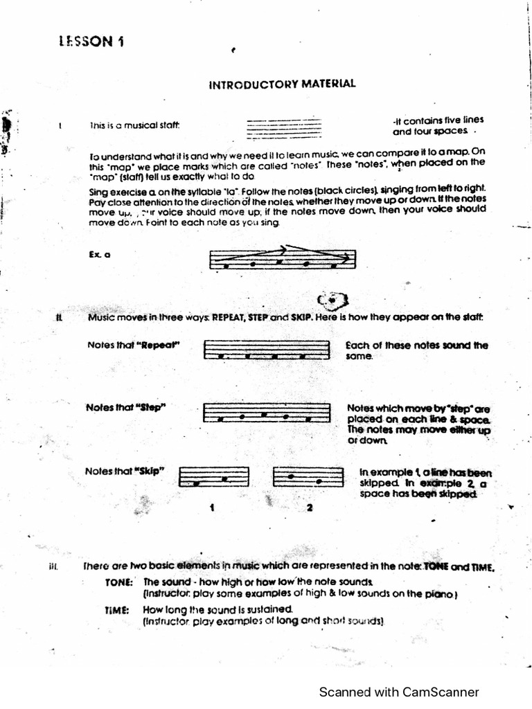 Book 1 Lesson 1 5 | PDF