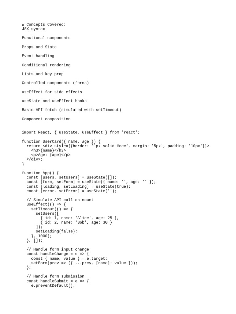 Advance React | PDF | Software | Software Development