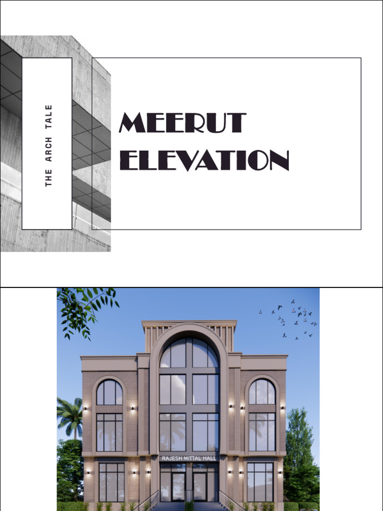 Meerut Elevation - Render | PDF
