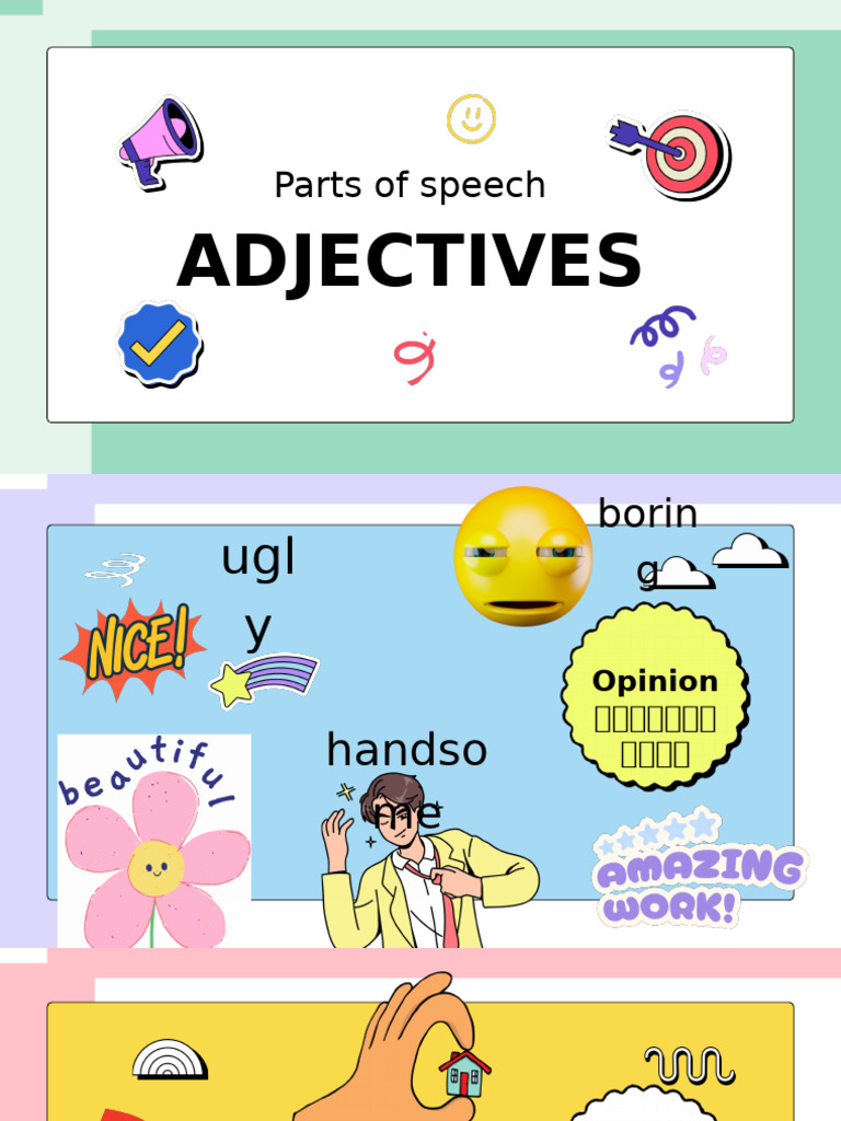 Understanding Adjectives and Their Types | PDF