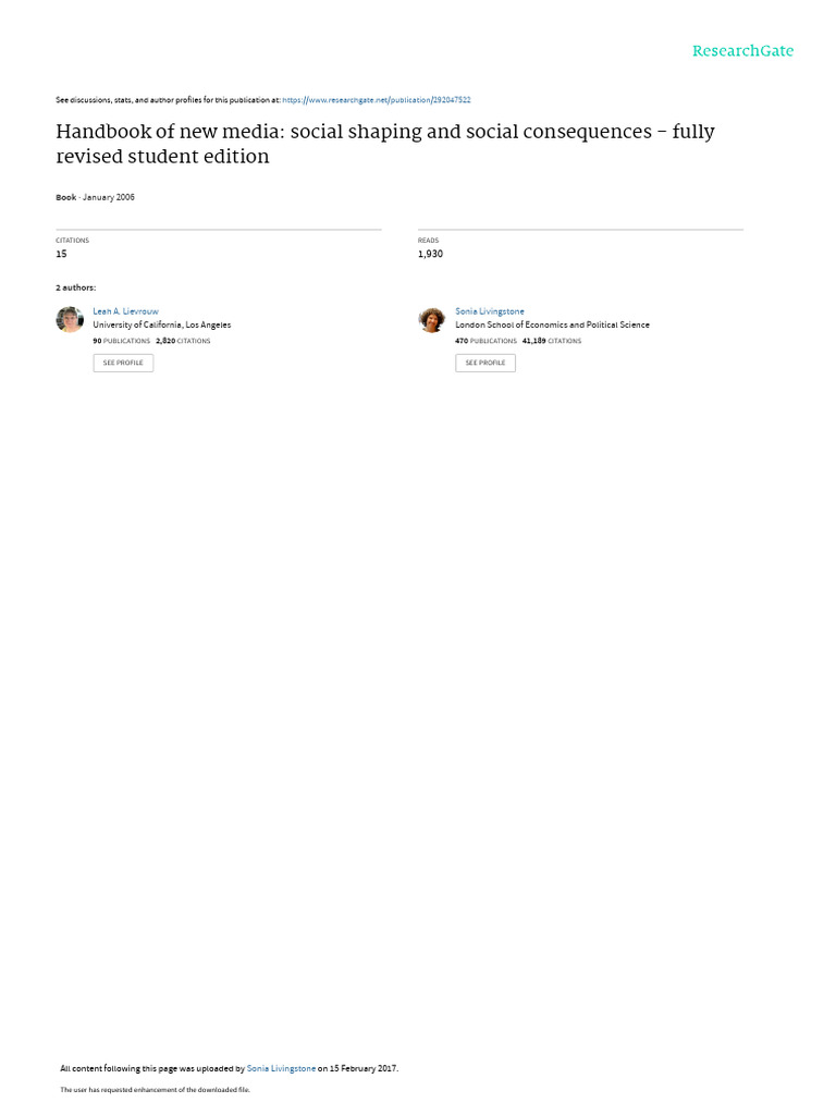 Introduction To The Updated Student Edition 28LSERO29 | PDF | Communication | Computer Network