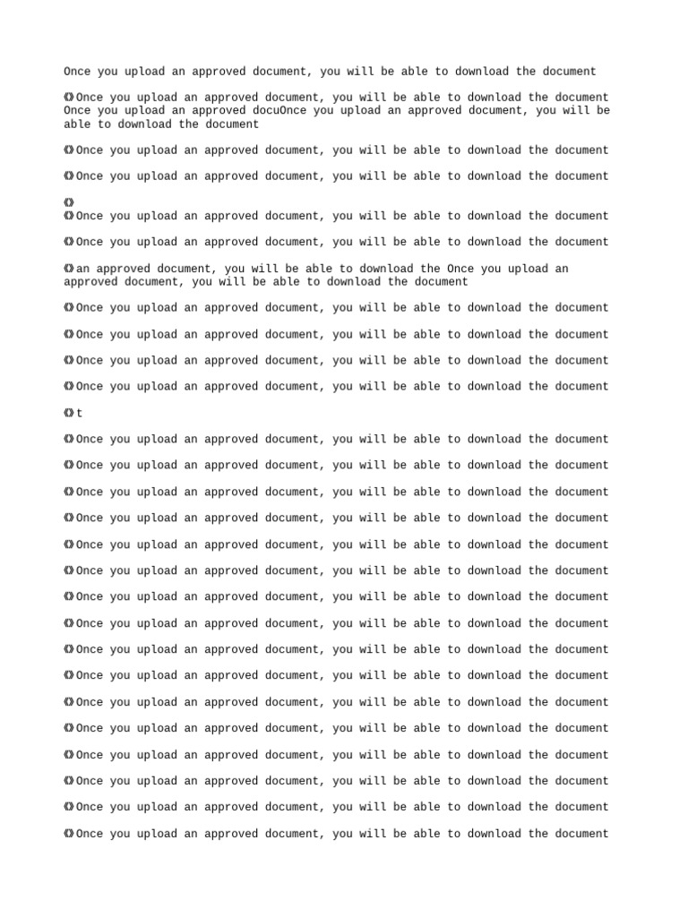 Download Approved Document Instructions | PDF