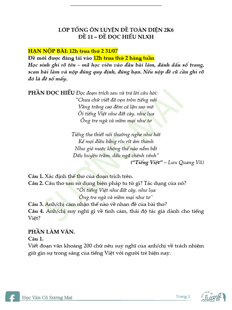 ĐỀ 11 | PDF