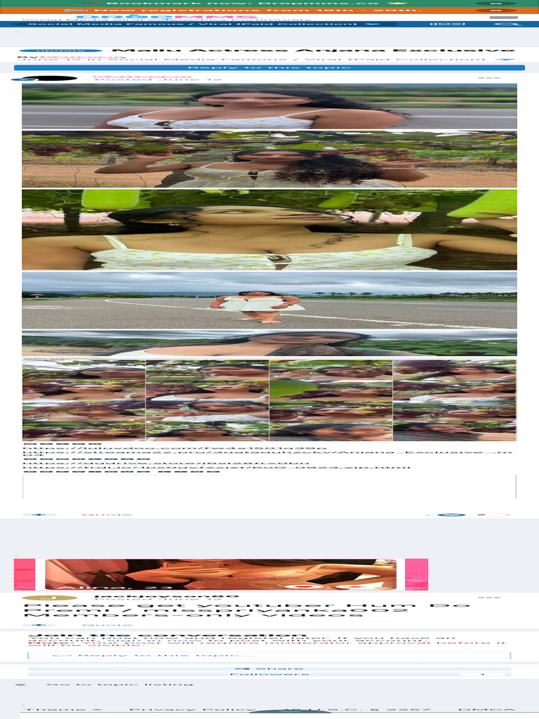 Mallu Actress Anjana Exclusive - Social Media Famous Viral (Paid Collection) ? - DropMMS | PDF