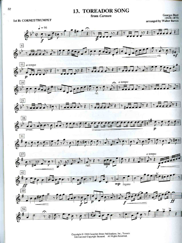 01 Trumpet 1 | PDF