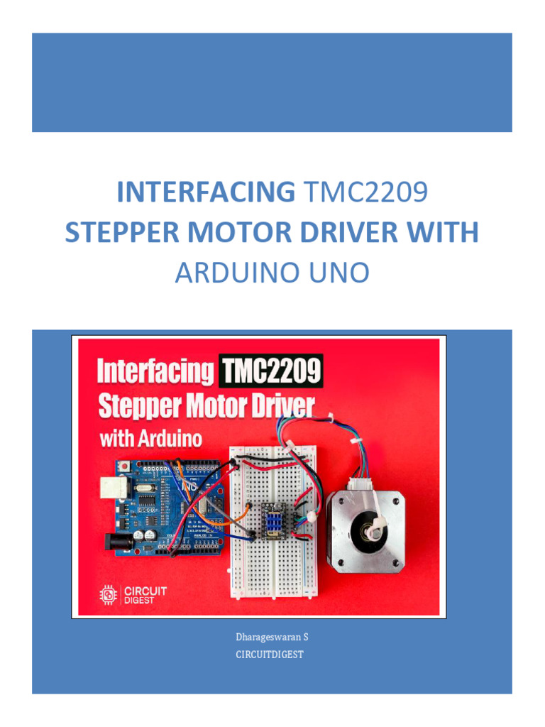 TMC2209 Stepper Motor Driver With Arduino UNO | PDF