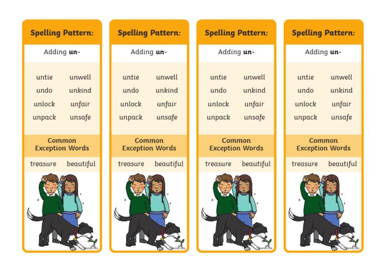 Level 5 Twinkl Phonics Week 30 Spelling Bookmark | PDF