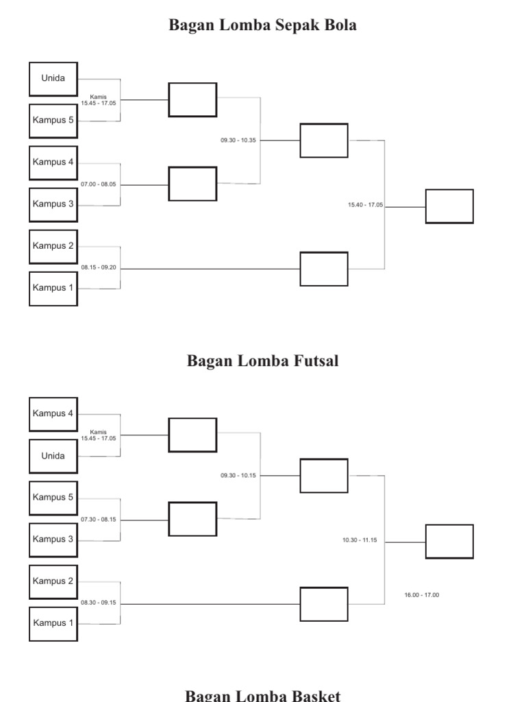 Bagan Lomba Olahraga | PDF