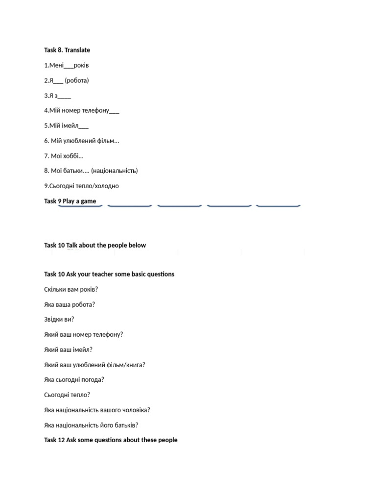 Basic Conversation and Support Scenarios | PDF