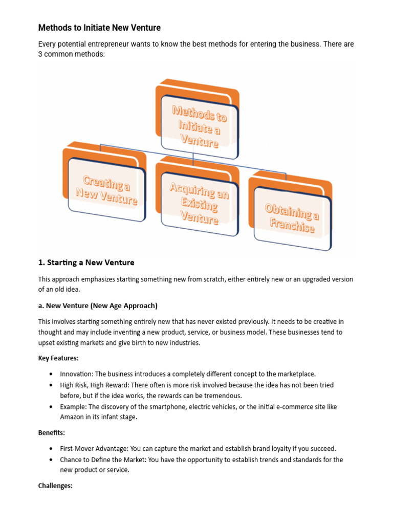 Arsh Malik's Guide to New Ventures | PDF | Franchising | Sampling ...