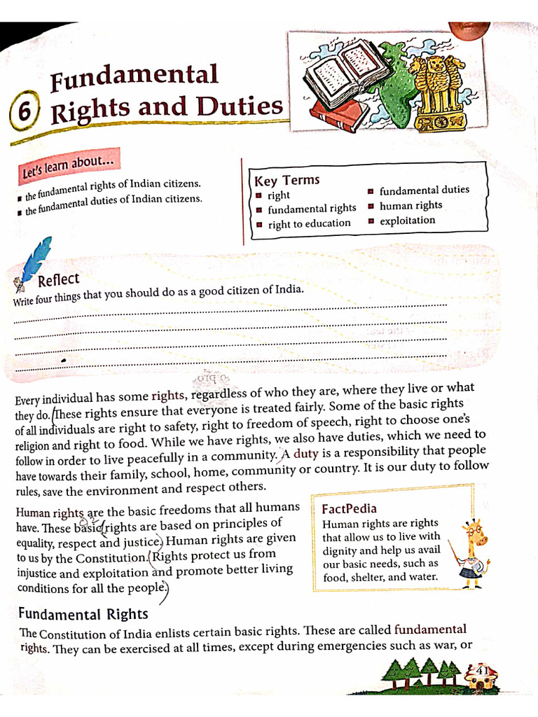 Fundamental Rights and Duties 5 | PDF