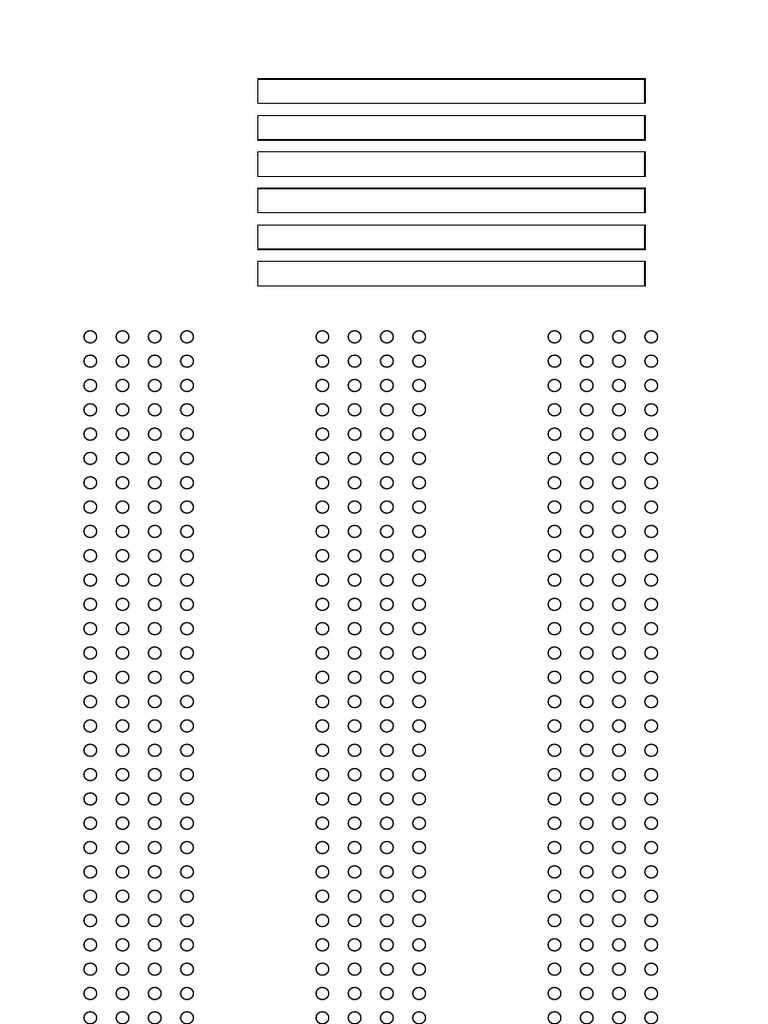 Ctet Omr Sheet | PDF | Optical Character Recognition | Office Equipment