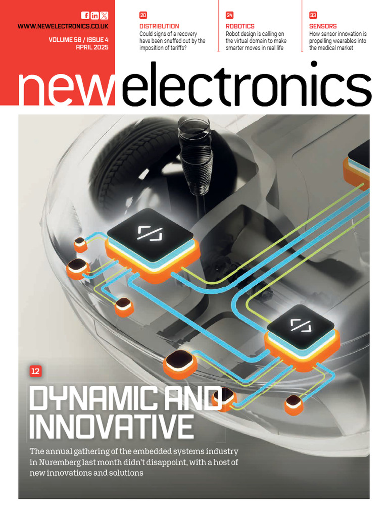 New Electronics - April 2025 | PDF | Tariff | Recession