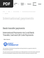 Convera Student Infosheet | PDF | Payments | Banks