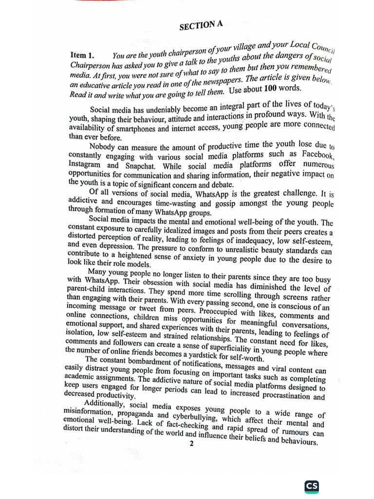 English 2024 Uneb Pdf