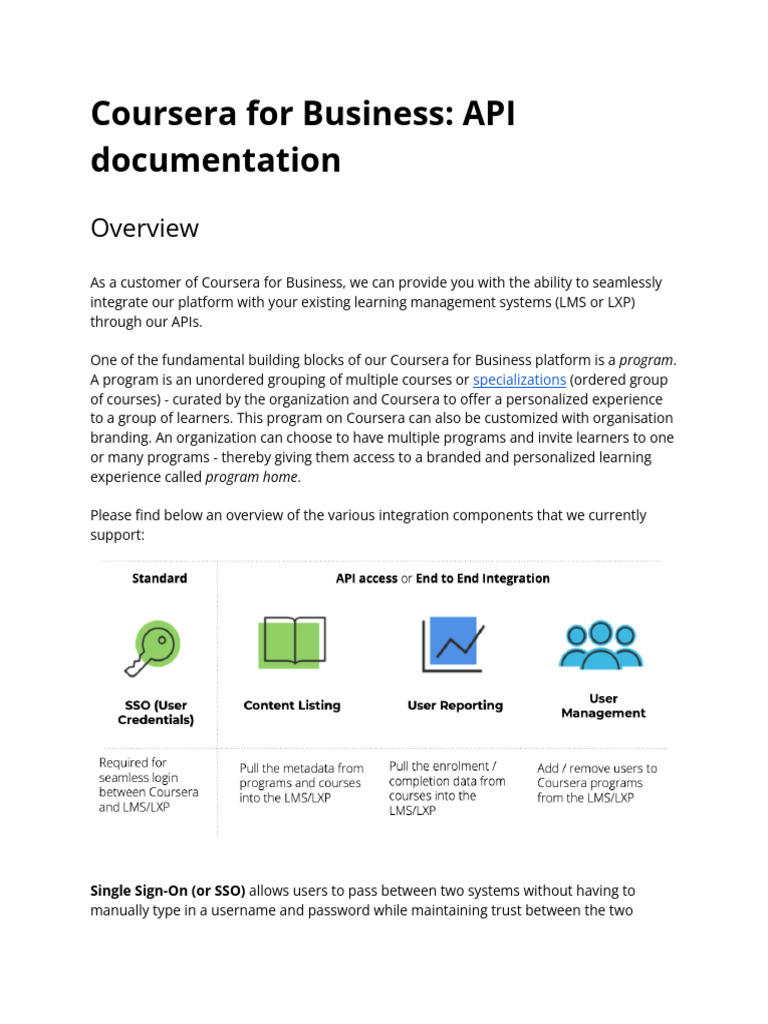 Coursera PDF API Documentation | PDF | Computing | Information Technology