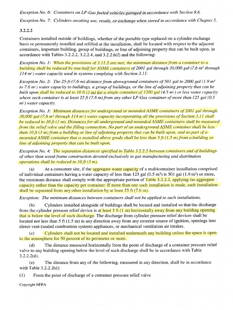 Nfpa 58-02 | PDF
