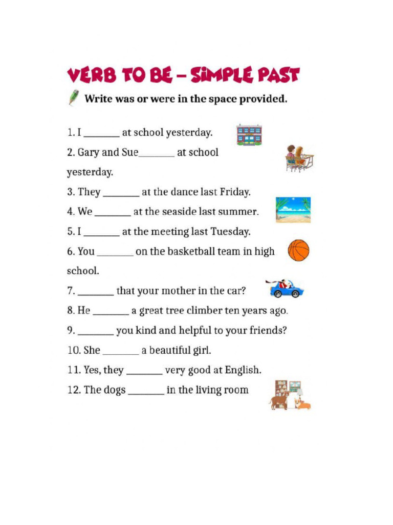 Past Simple Exercises for Regular Verbs | PDF