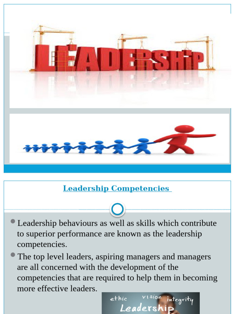 Key Leadership Competencies Explained | PDF | Leadership | Emotional ...