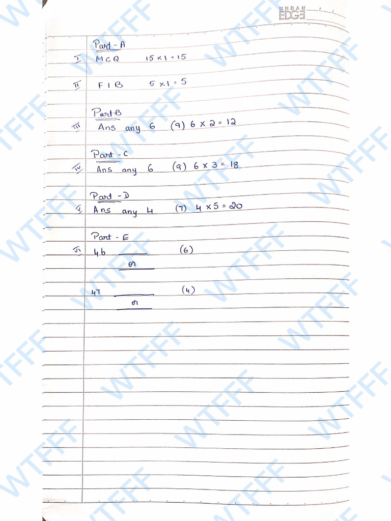 Maths IMPORTANT Notes | PDF