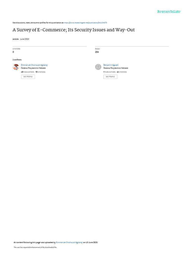 e Security | PDF | Phishing | E Commerce