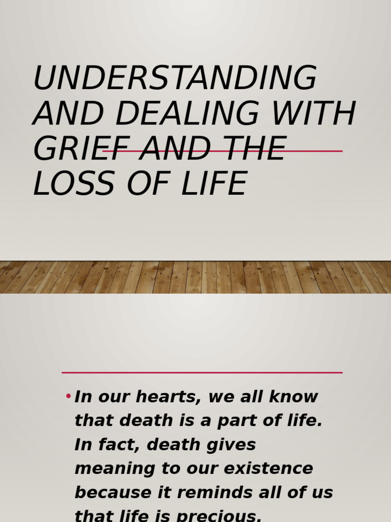 Coping with Grief and Loss | PDF | Grief | Feeling