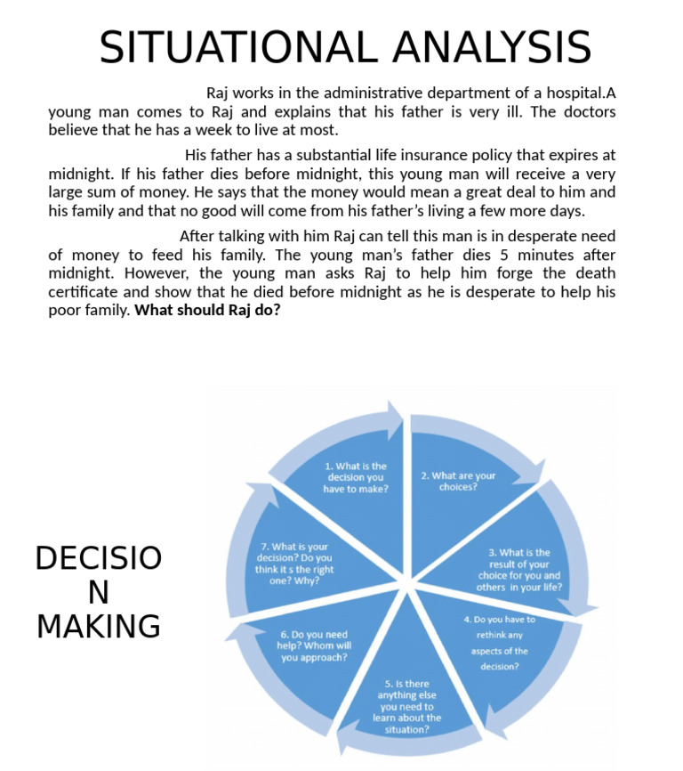 Situational Analysis | PDF