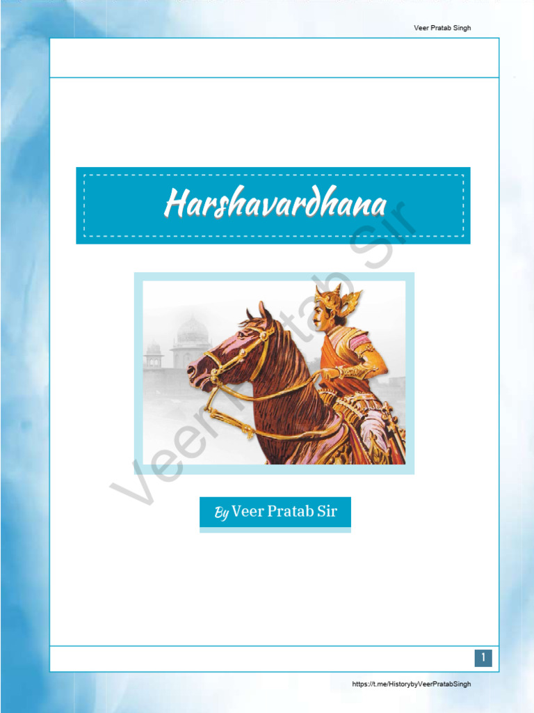 Harshavardhana: Rise and Reign | PDF