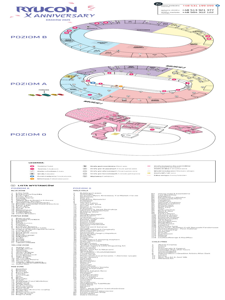 Mapa Ryucon 2025 | PDF