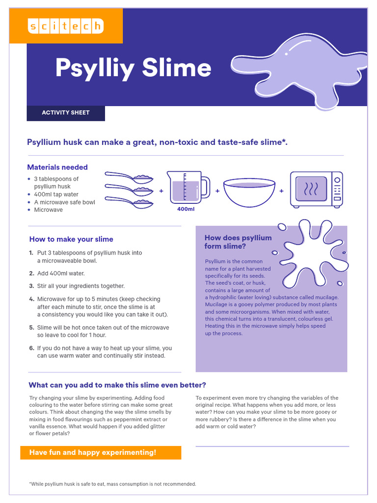 CR 842 Psylliy Slime Worksheet 3 | PDF