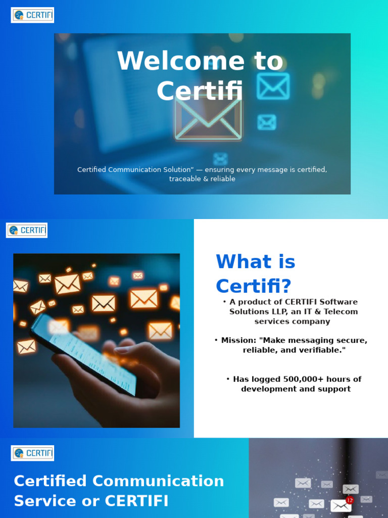Certified Communication Services CERTIFI | PDF