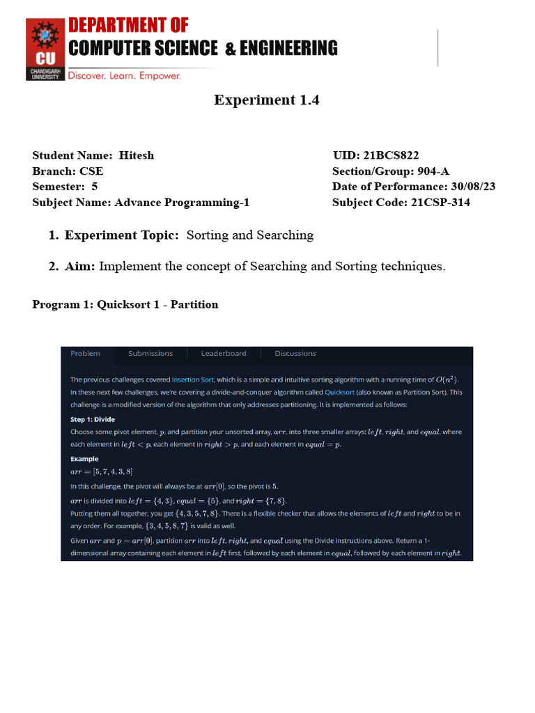 AP Worksheet 1.4 | PDF