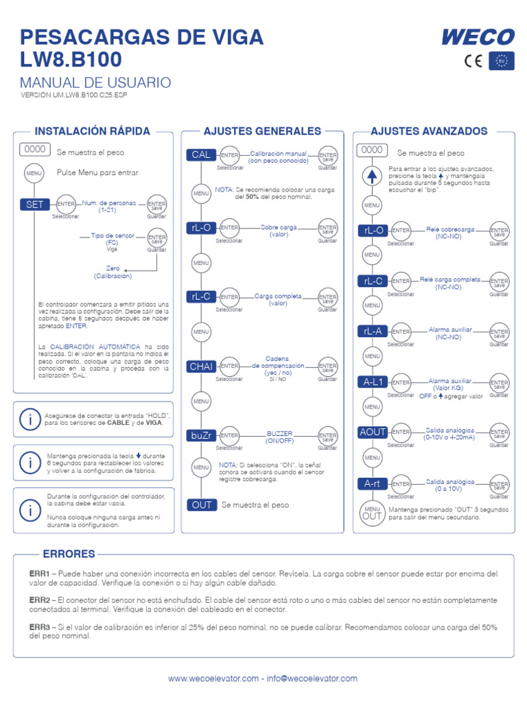 Um LW8 Viga | PDF | Sensor