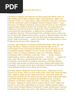 Shylock's Revenge Speech Analysis | PDF | The Merchant Of Venice | Shylock
