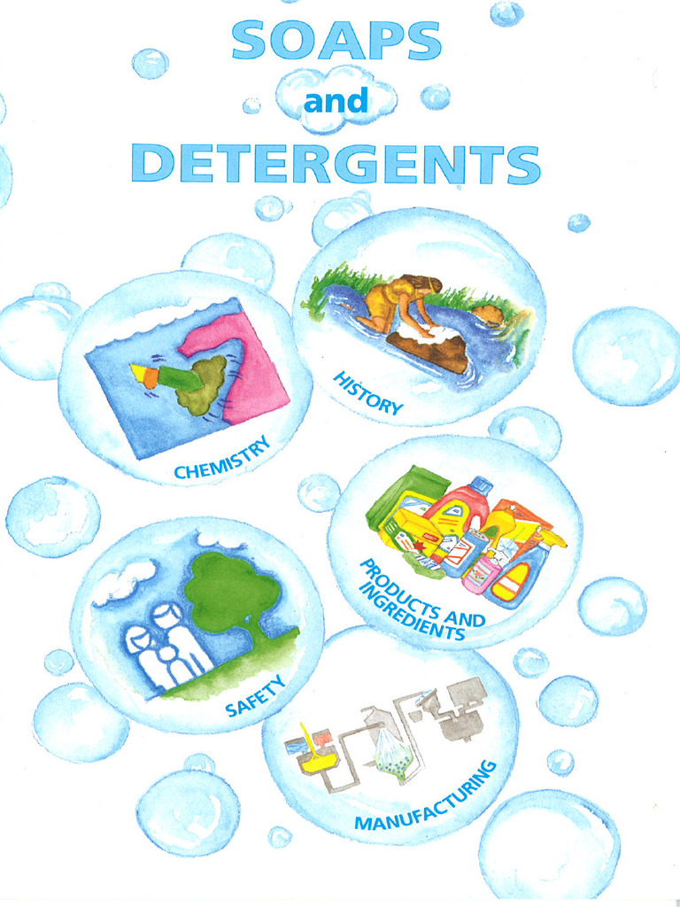 Soaps and Detergents Book | PDF | Detergent | Surfactant