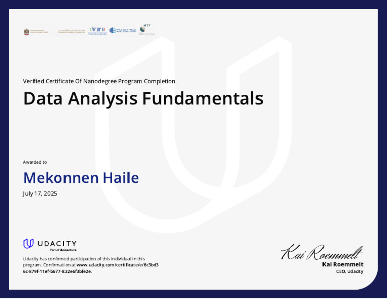 Data Analysis Mekonnen | PDF