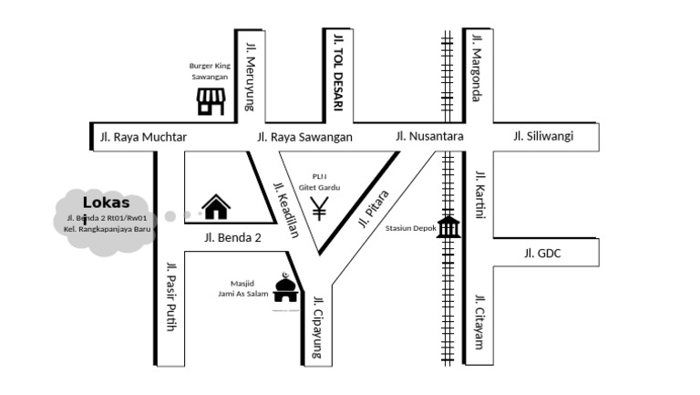 Denah Lokasi Undangan | PDF