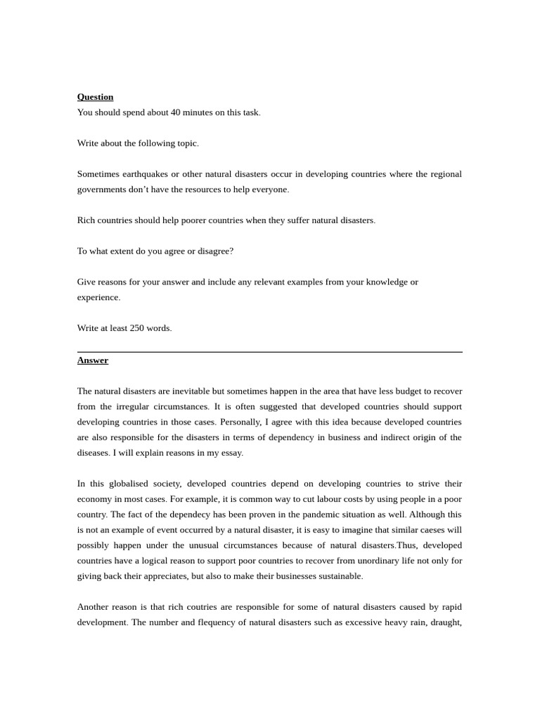 WR Task2 - Practice Test 1 | PDF