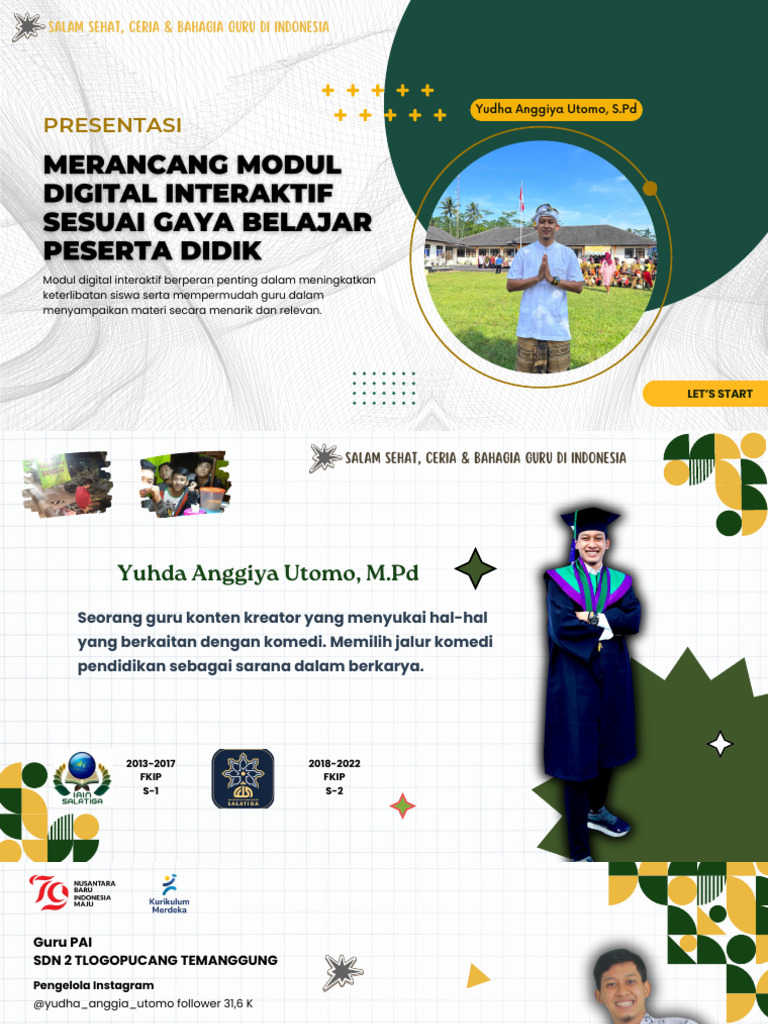 Modul Digital Interaktif untuk Pembelajaran | PDF