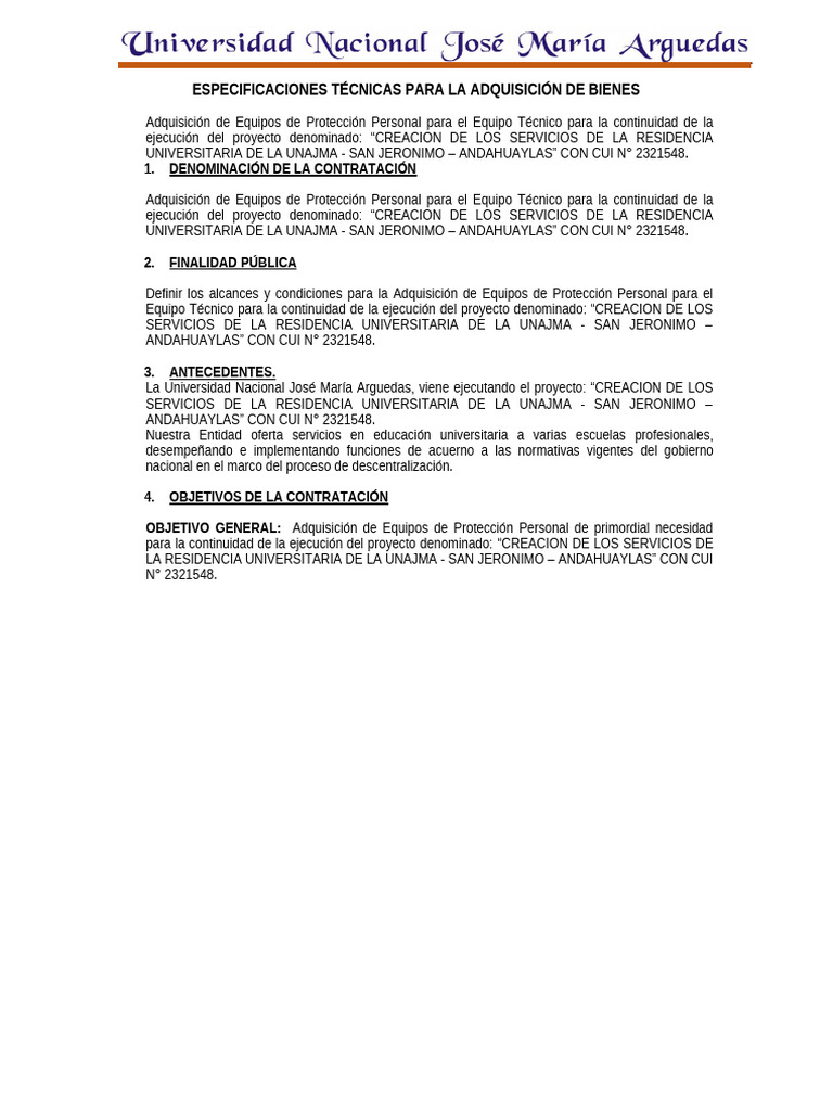 Et Epp Equipo Tecnico | PDF