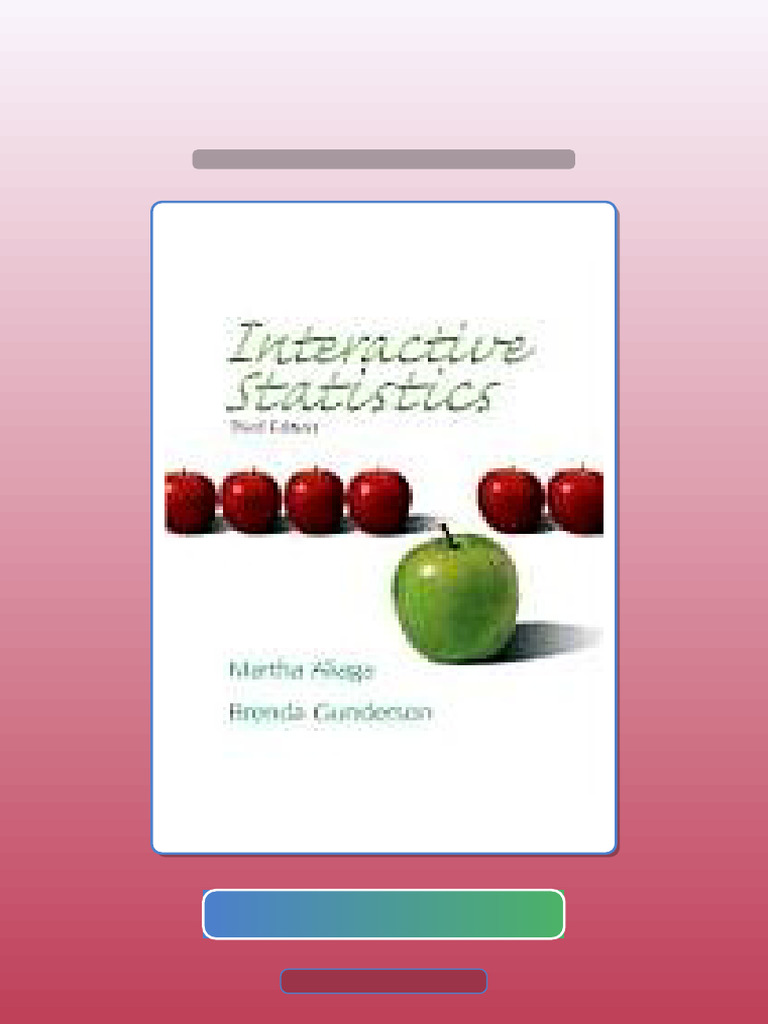 Accompany Interactive Statistics 3rd Edition 0131497561 | PDF ...