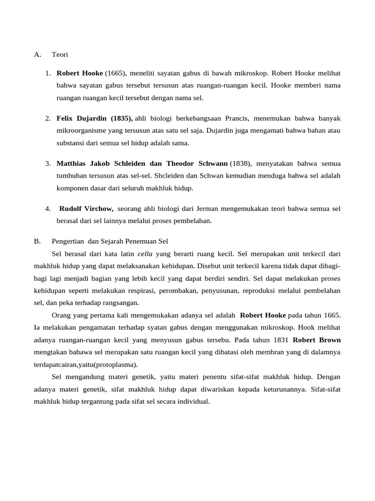 Robert Hooke: Cella | PDF