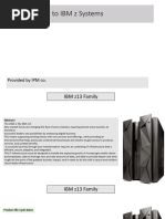 IBM z14 Mainframe Specifications | PDF | System Software | Computer ...
