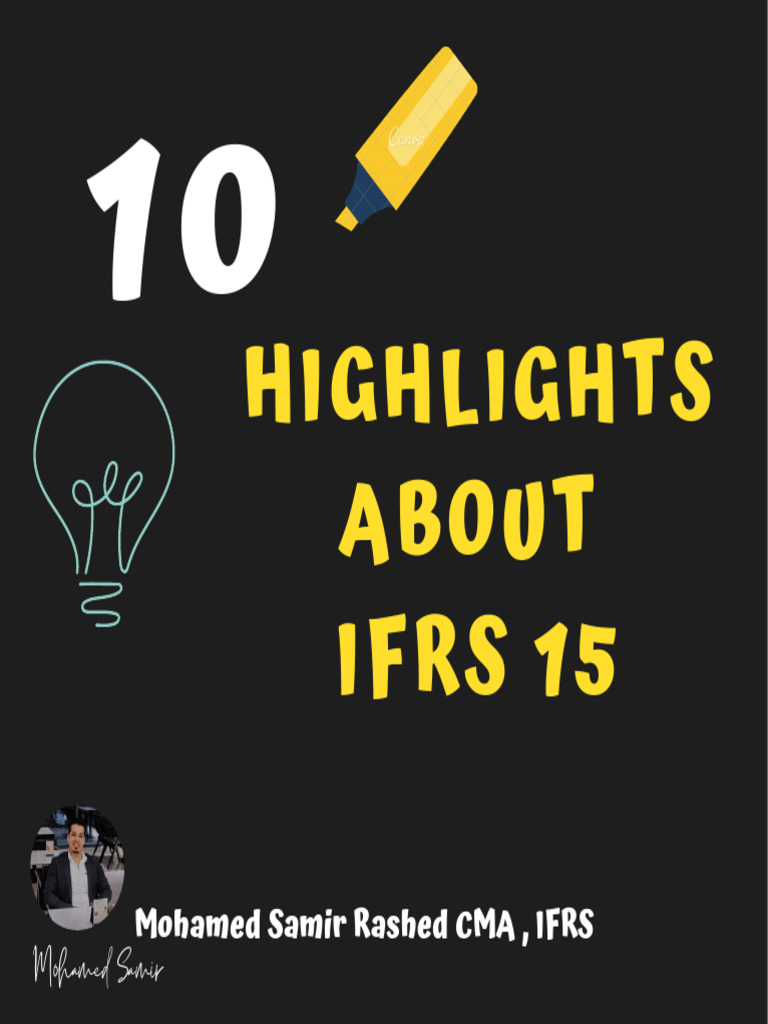 10 Highlight About IFRS 15 | PDF | Financial Economics | Business Economics