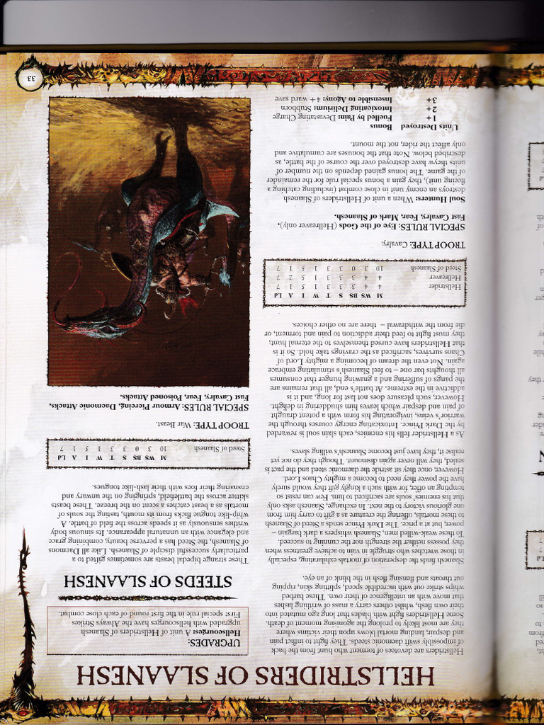 Hellstriders of Slaanesh | PDF